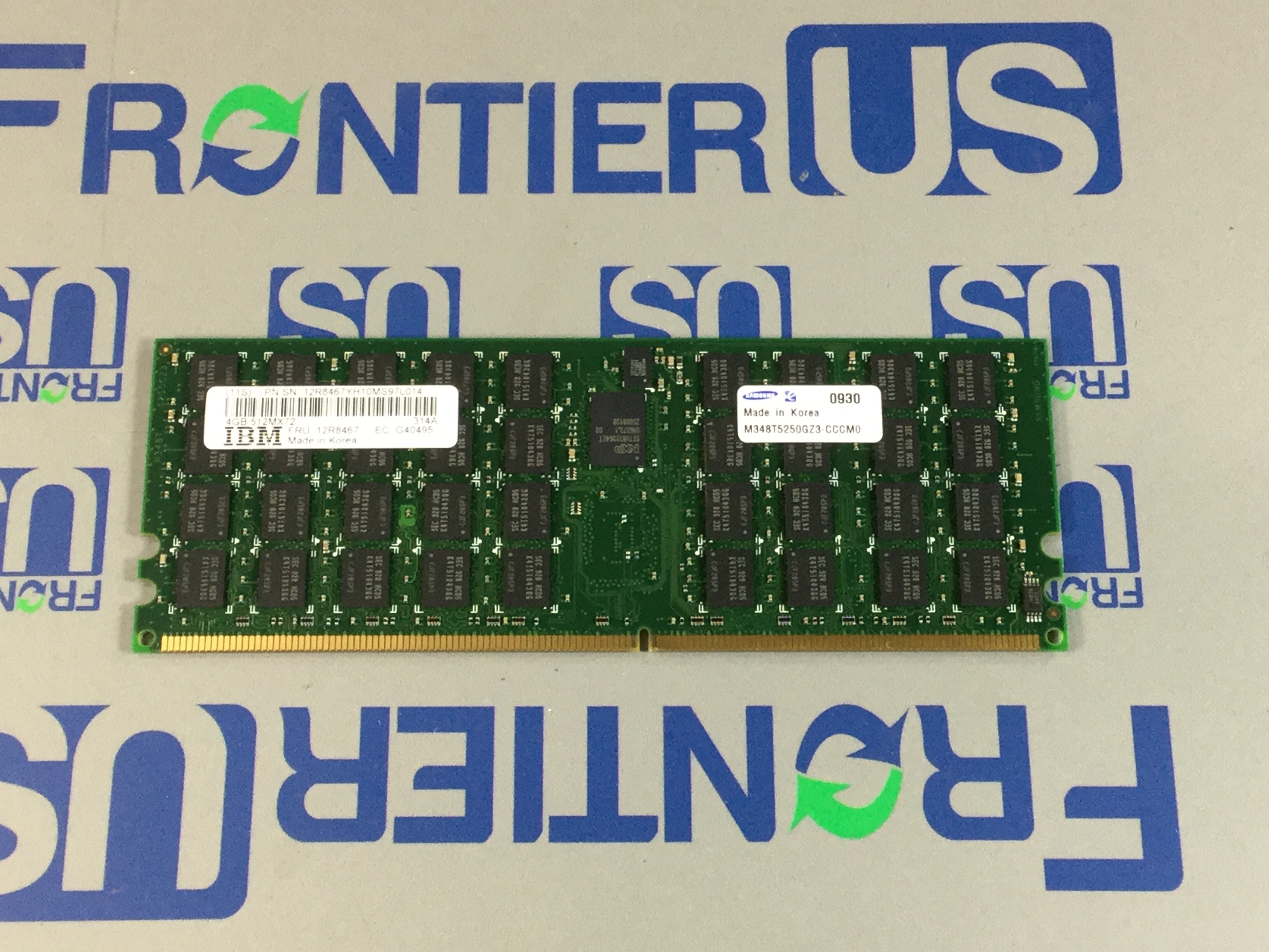 IBM 4096MB DIMM (276-Pin 400MHz DDR-2 SDRAM) 4499 12R8467 | FrontierUS