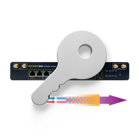 SpeedFusion Bonding License Key for Balance 305 | FrontierUS