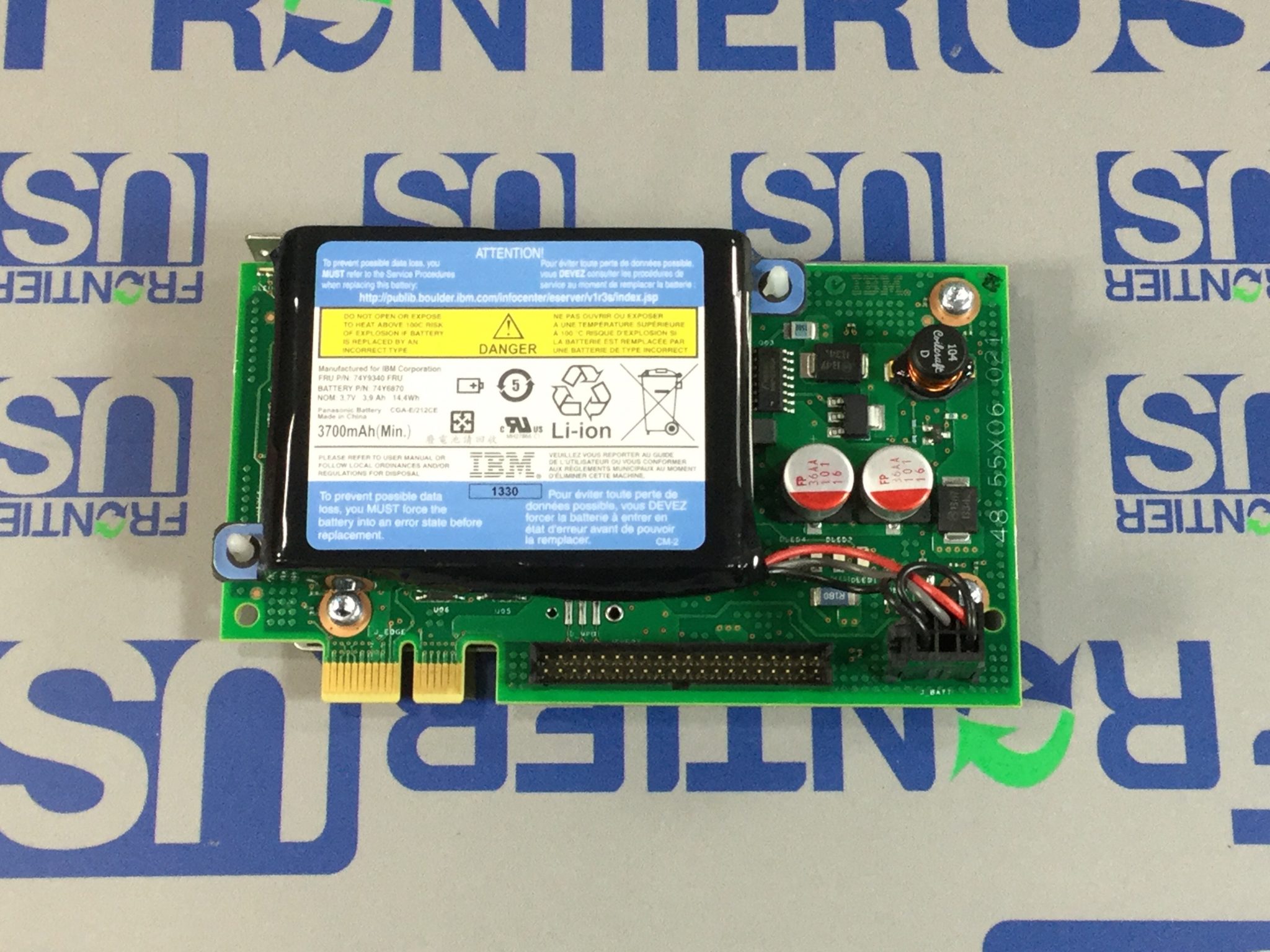 IBM 74Y3294 Cache Battery Card 2BCF | FrontierUS