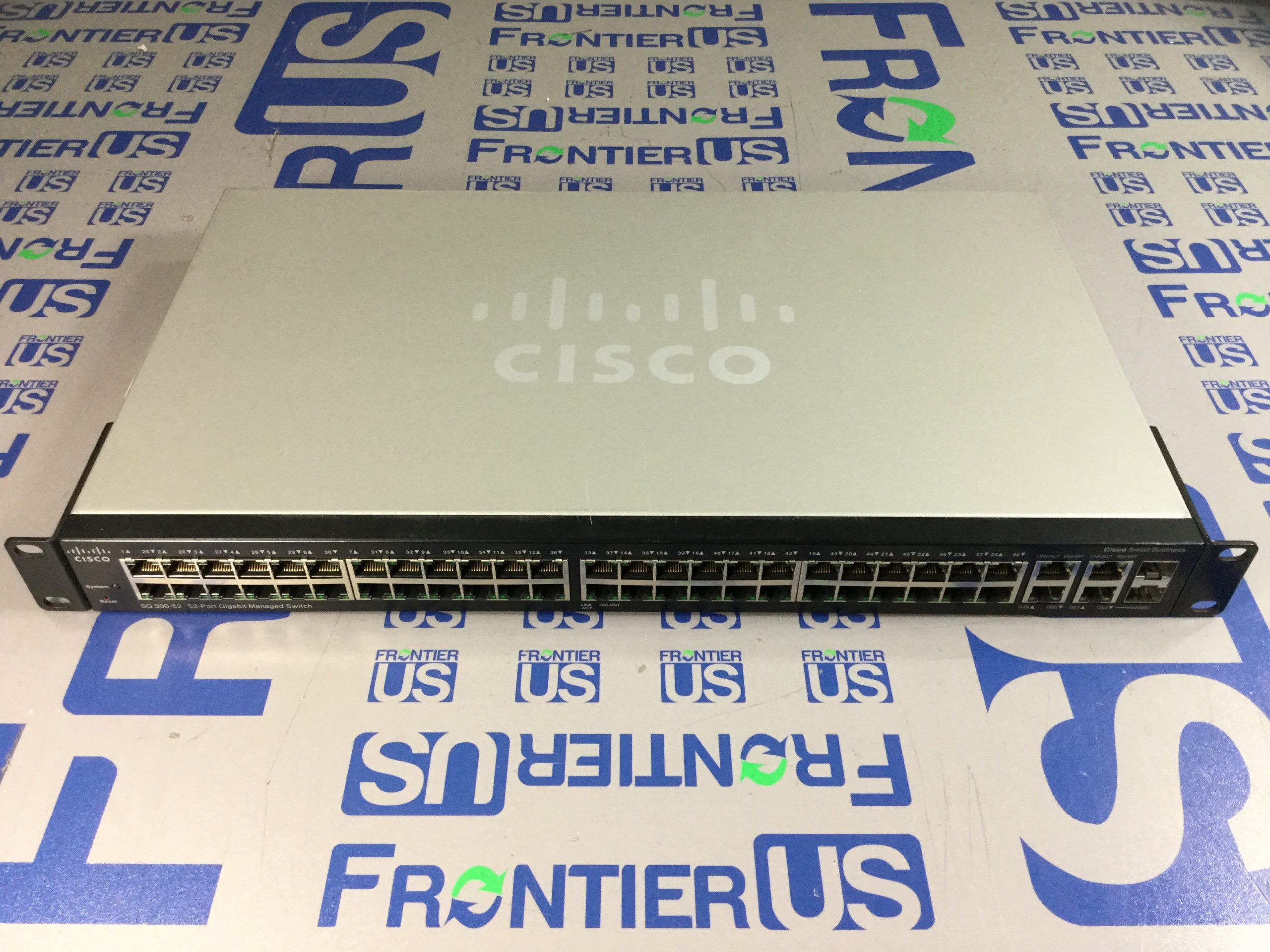 Cisco SG300-52 – 52 Port GB Managed Switch 2 SFP | FrontierUS