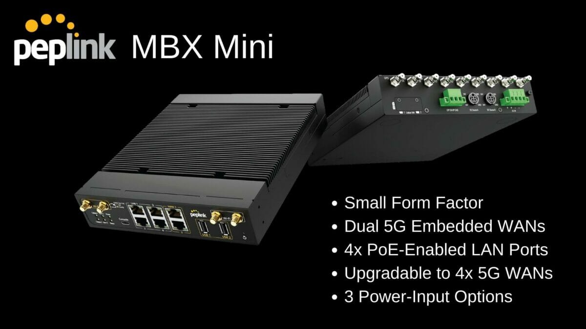 Product Spotlight: Peplink MBX Mini - Frontier