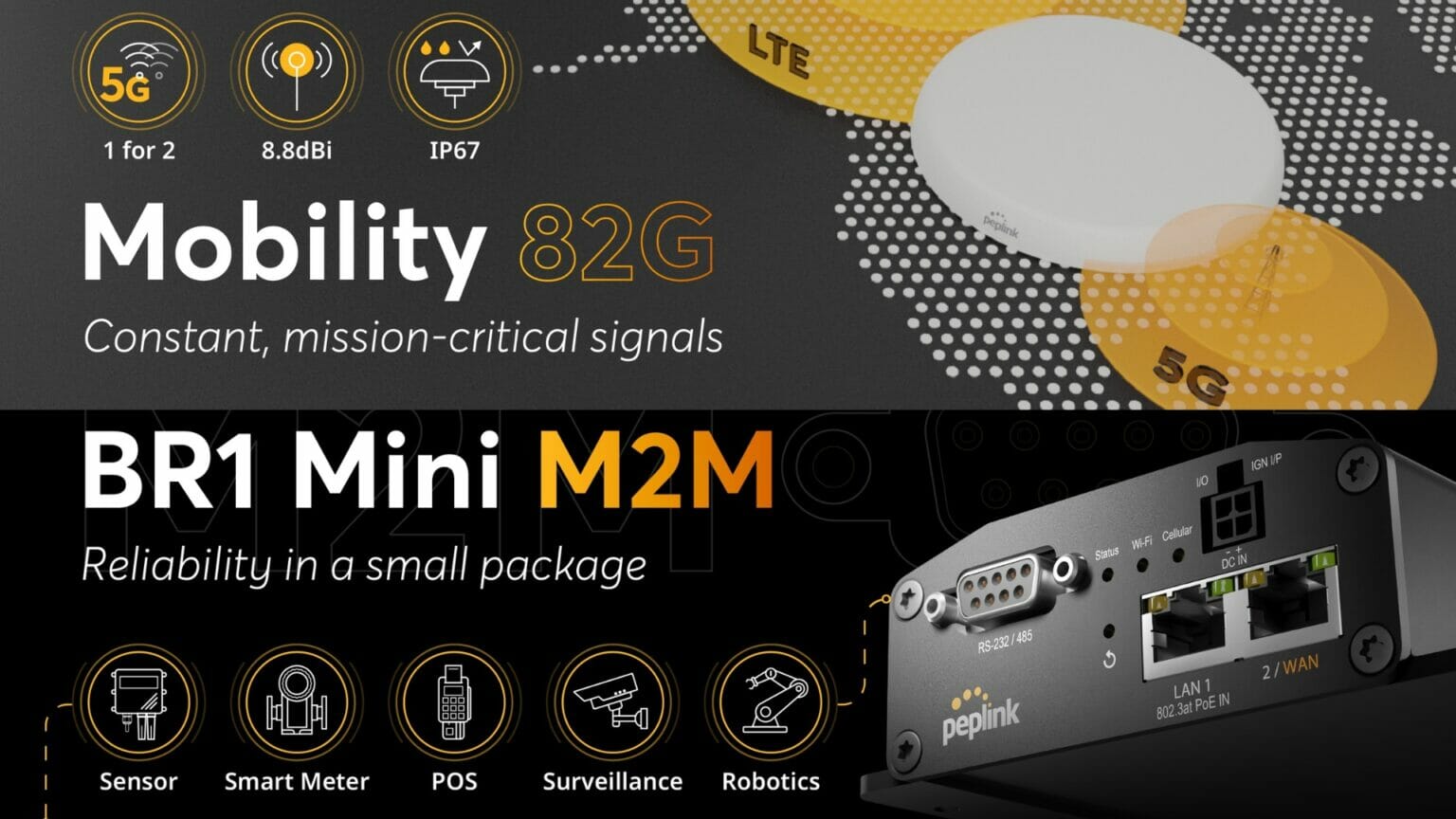 New Peplink Products Spotlight: Mobility 82G & BR1 Mini M2M - Frontier