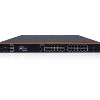 Peplink 24 port PoE 850W Switch - Frontier