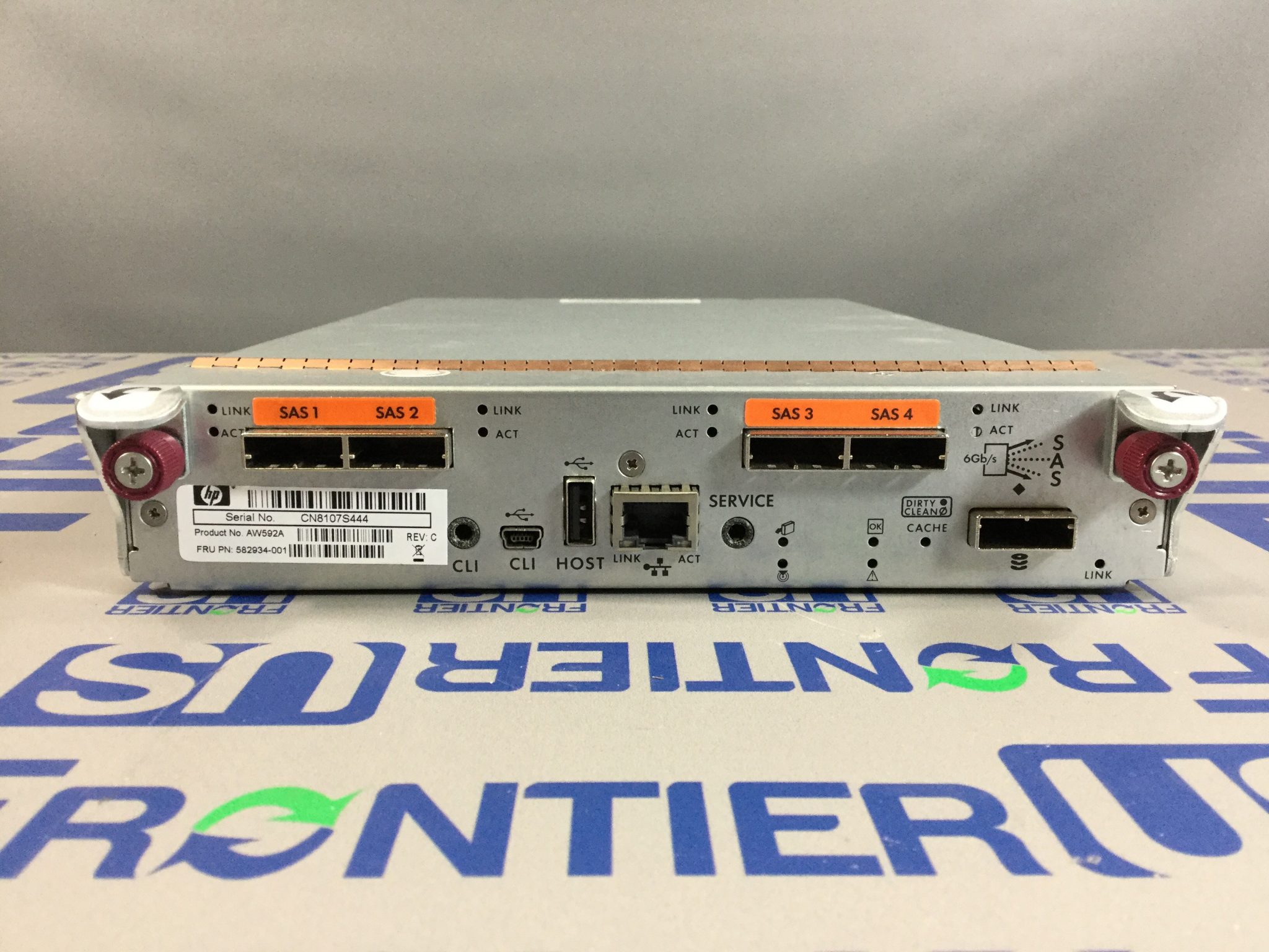 HPE 582934-001 SPS-CONTROLLER-P2000 G3 SAS - Frontier