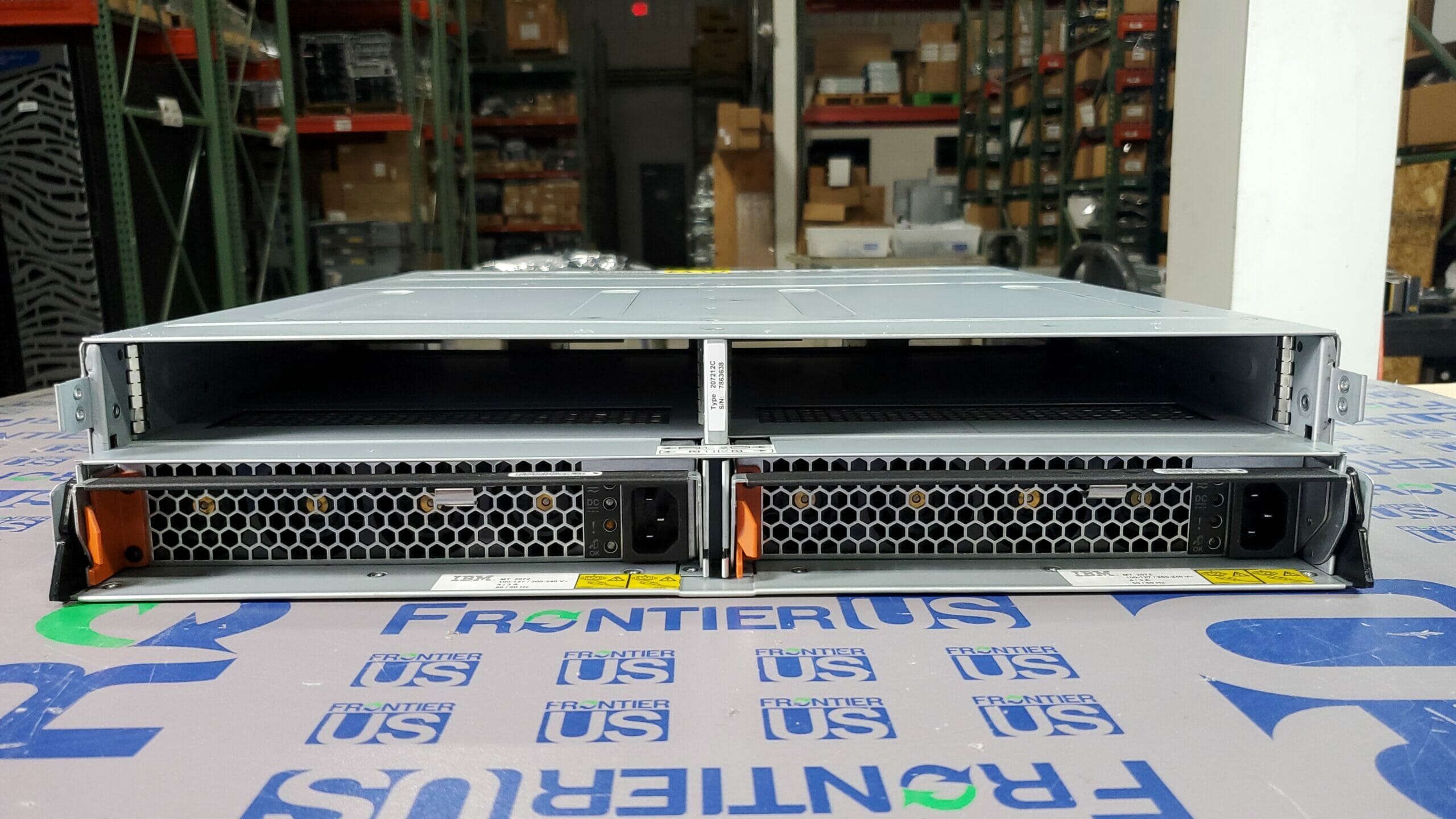 IBM 2072-12C Storewize V3700 G1 LFF Dual Controller Enclosure - Frontier